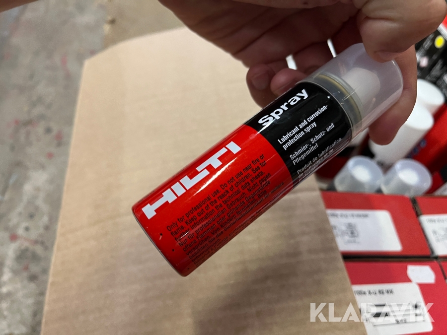 Diverse objekt till bultpistol Hilti, Östhammar, Klaravik au