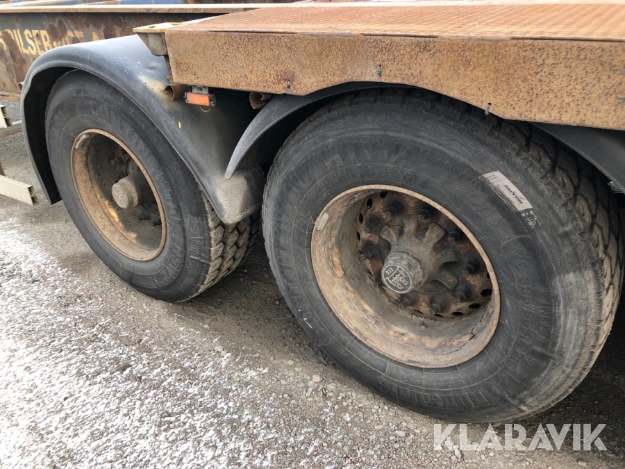 Containertrailer Samro SR 334