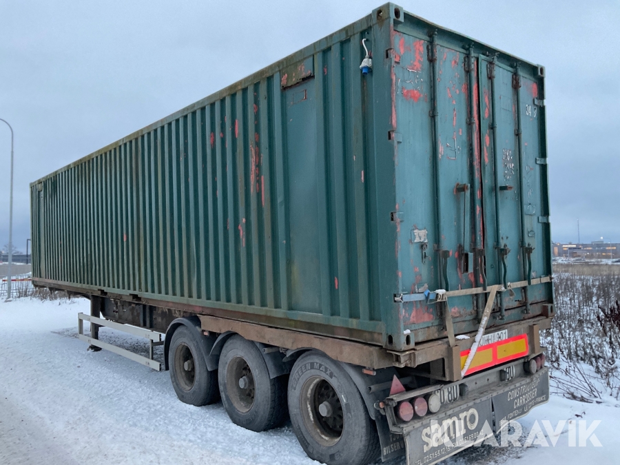 Containertrailer Samro SR 334