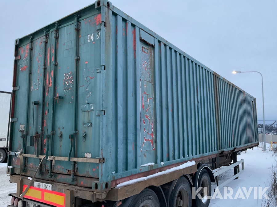 Containertrailer Samro SR 334