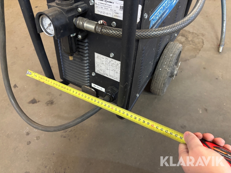 Plasmaskärare Thermal Dynamics Cutmaster 51, Hjo, Klaravik a