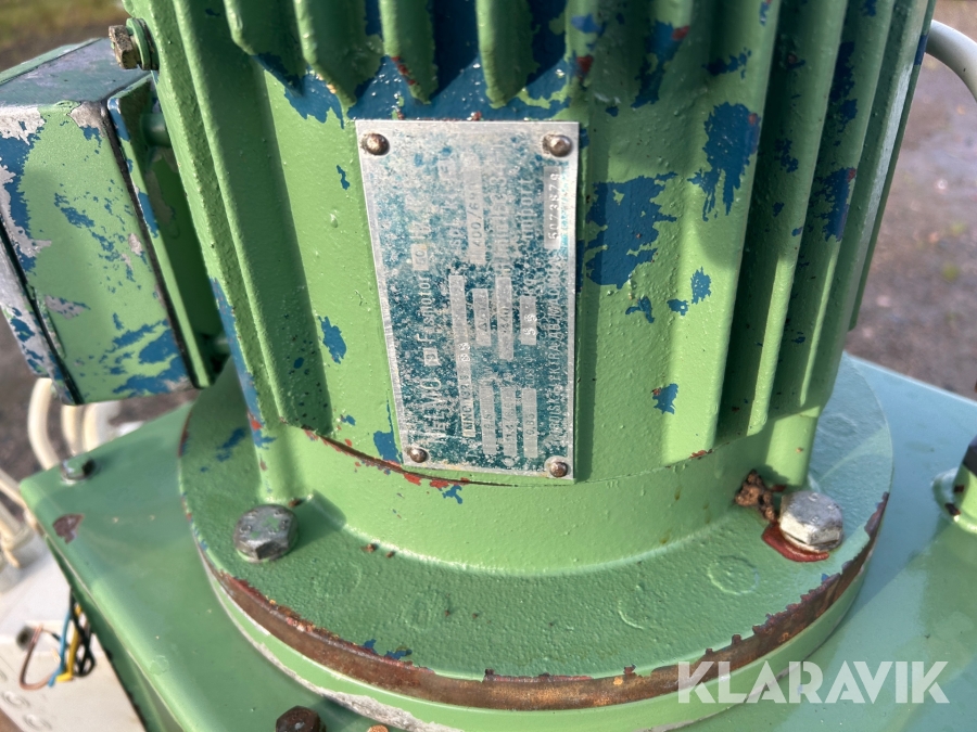 Hydraulaggregat till utgödsling LR. System 27 L 5,5 kW, Var