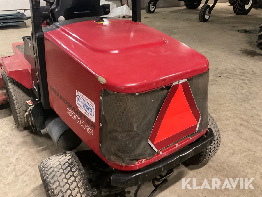 Gräsklippare Groundmaster 3000-D, Mellerud, Klaravik auktion