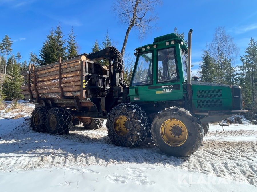 Skotare Timberjack 1210B, Eda, Klaravik auktioner