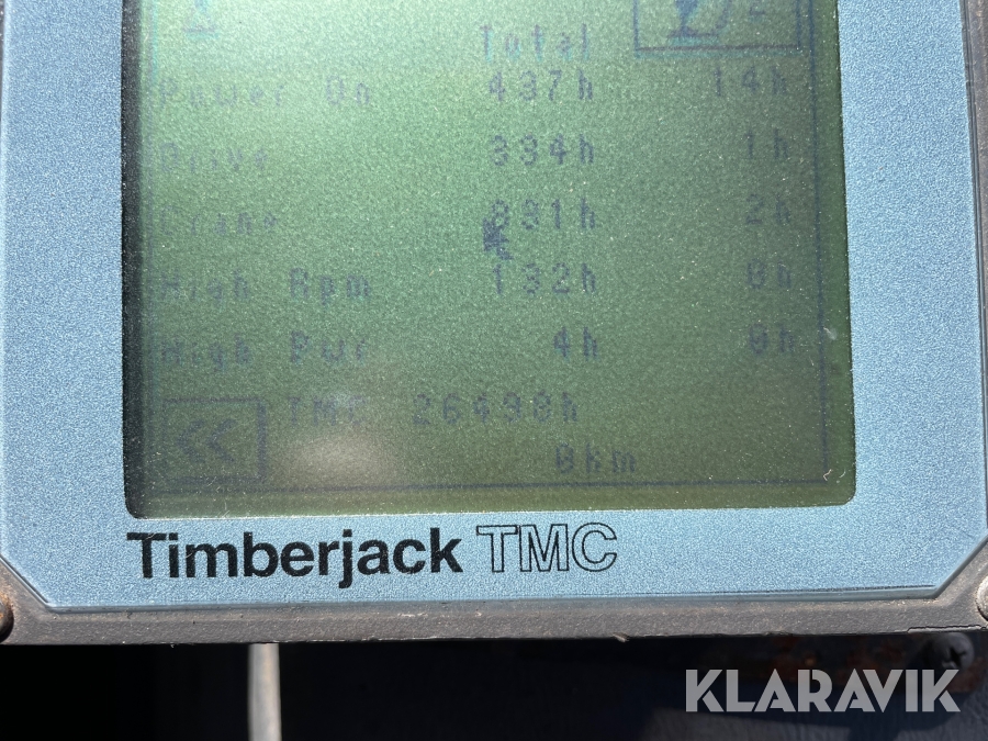 Skotare Timberjack 1210B, Eda, Klaravik auktioner