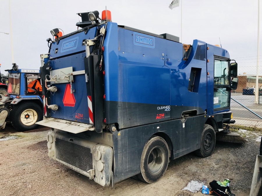 Sopmaskin Schmidt Cleango 400 åkbar