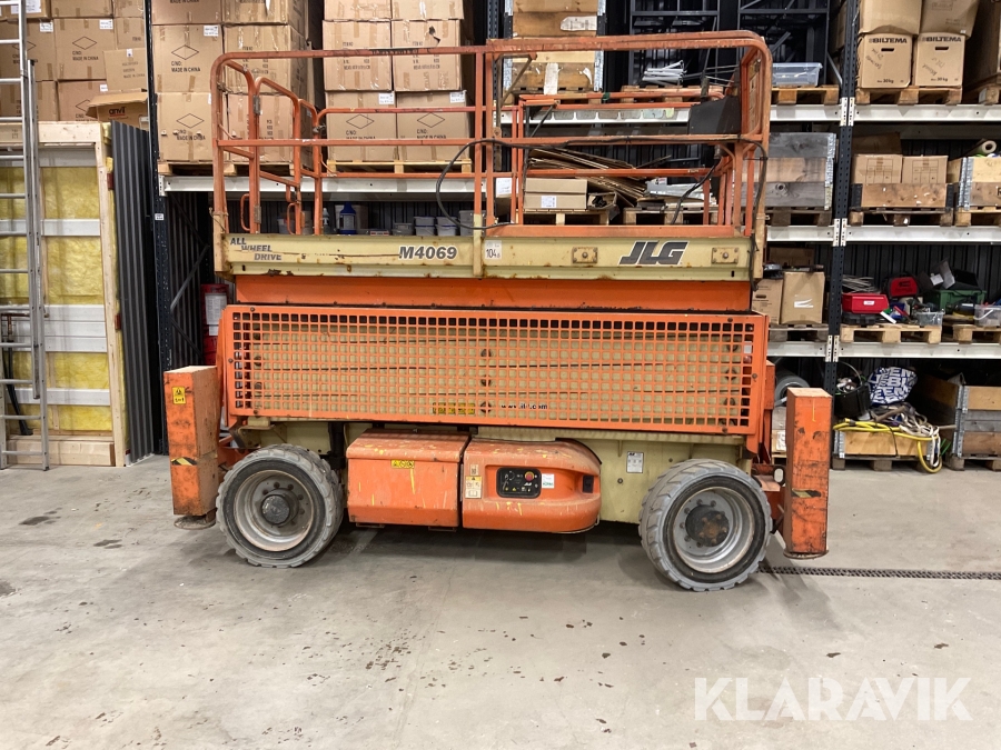 Saxlift JLG M4069, Lycksele, Klaravik a