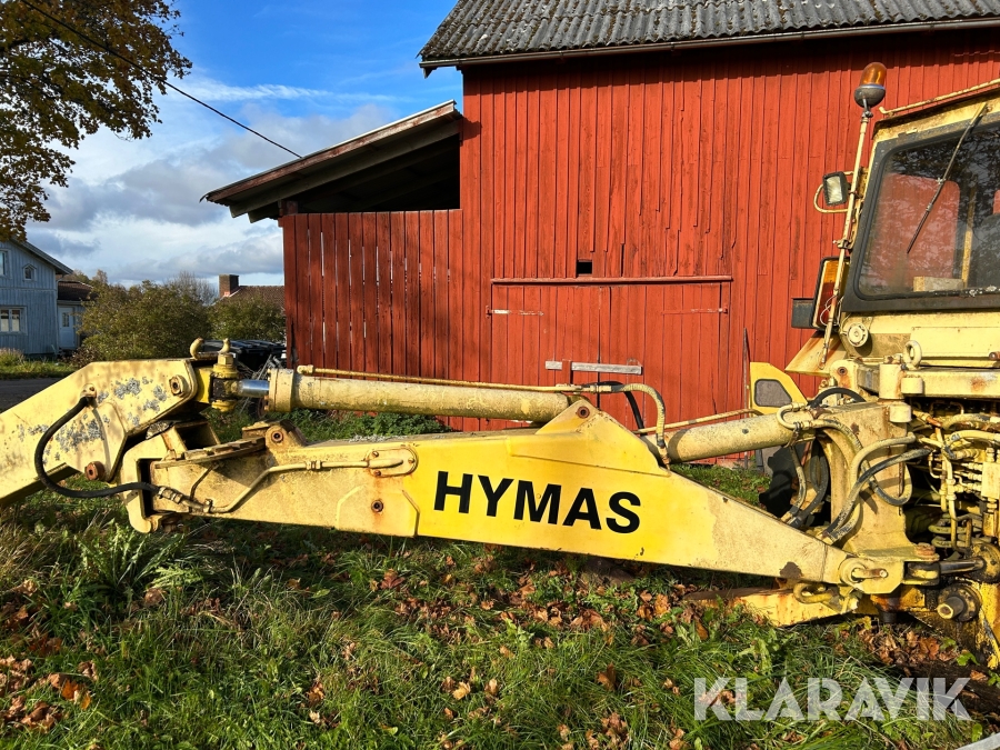Traktorgrävare Hymas 470, Svenljunga, Klaravik auktioner