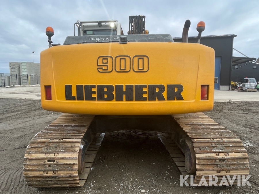 Bandgrävare Liebherr R 900 C Litronic, Enköping, Klaravik au