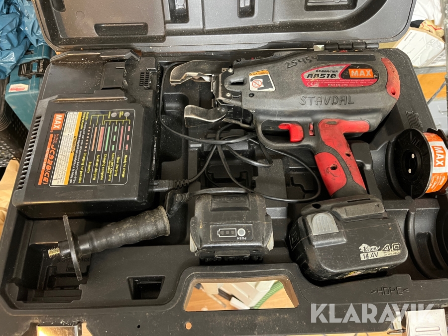 Najmaskin MAX RB518, Lund, Klaravik auktioner