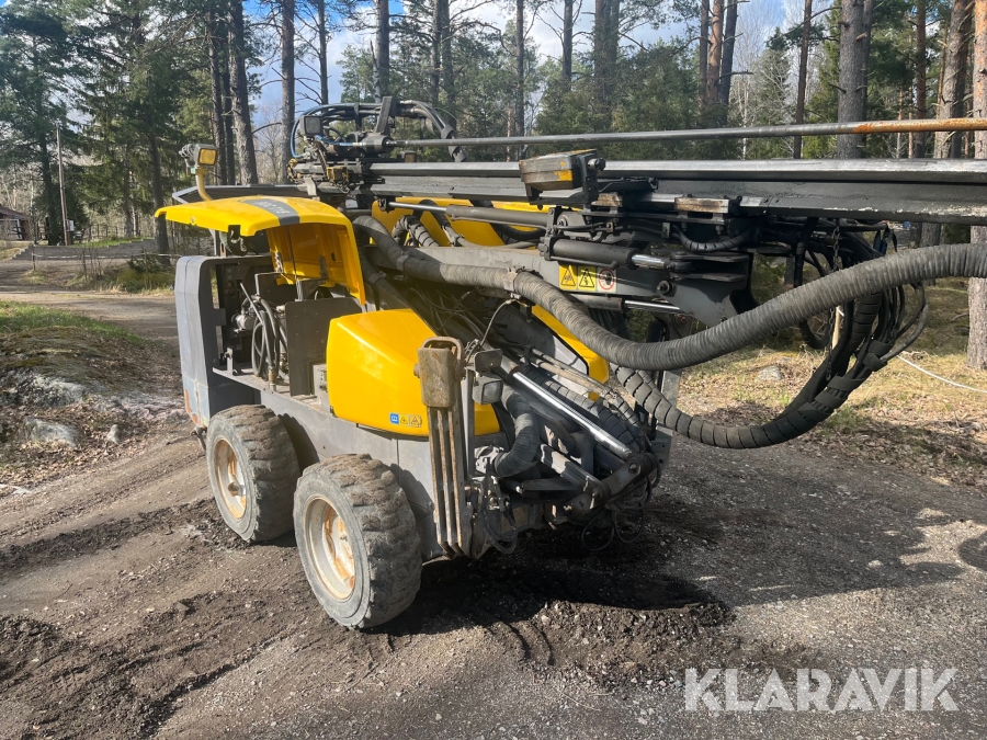 Borrigg med topphammare Atlas Copco ROC T15, Norrtälje, Klar