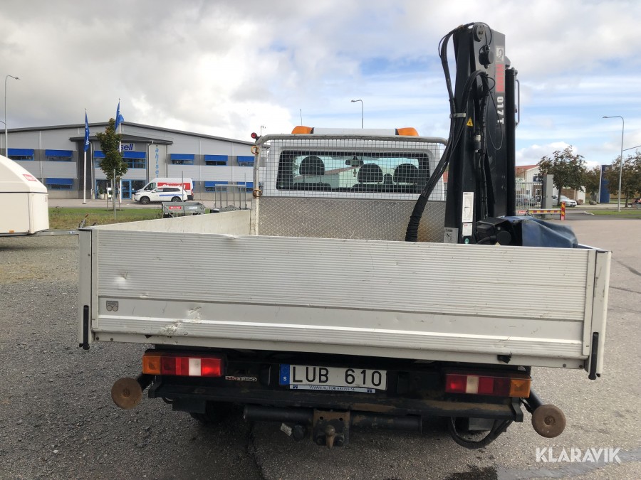 Flakbil med Kran Ford Transit