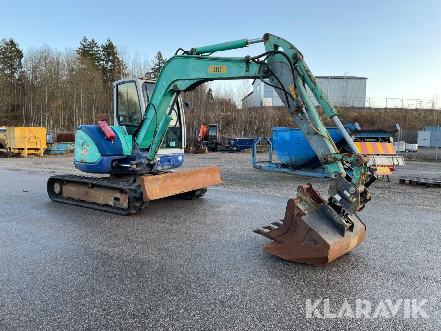 Grävmaskin IHI 65NX, Munkedal, Klaravik auktioner