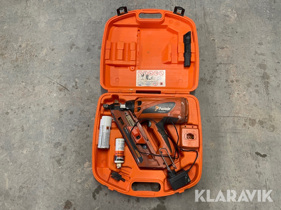 Spikpistol Paslode IM90, Sundsvall, Klaravik auktioner