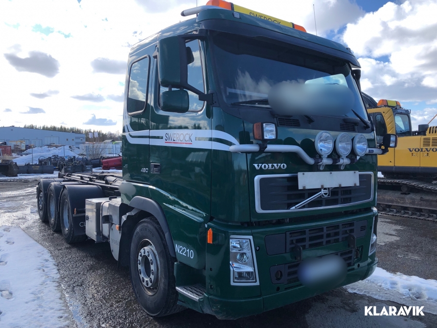 Lastväxlare Volvo FH12-37 8X4 Tridem