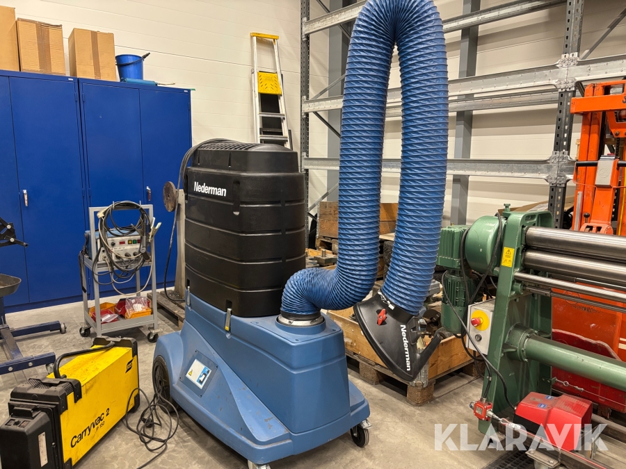 Mobilt rökutsug Nederman, Gävle, Klaravik auktioner