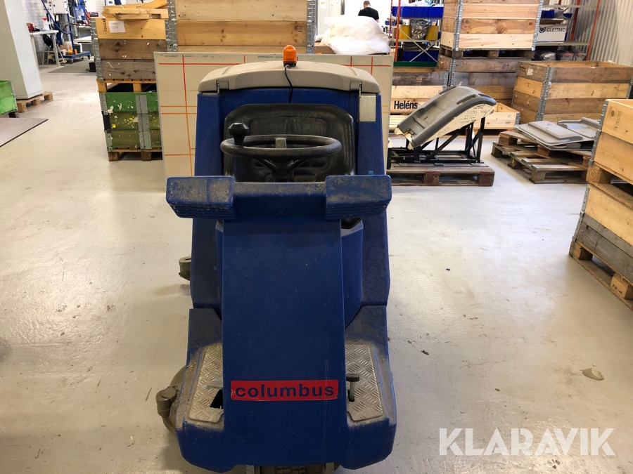 Klaravik Auktioner | Skurmaskin Columbus ARA 80 BM 150