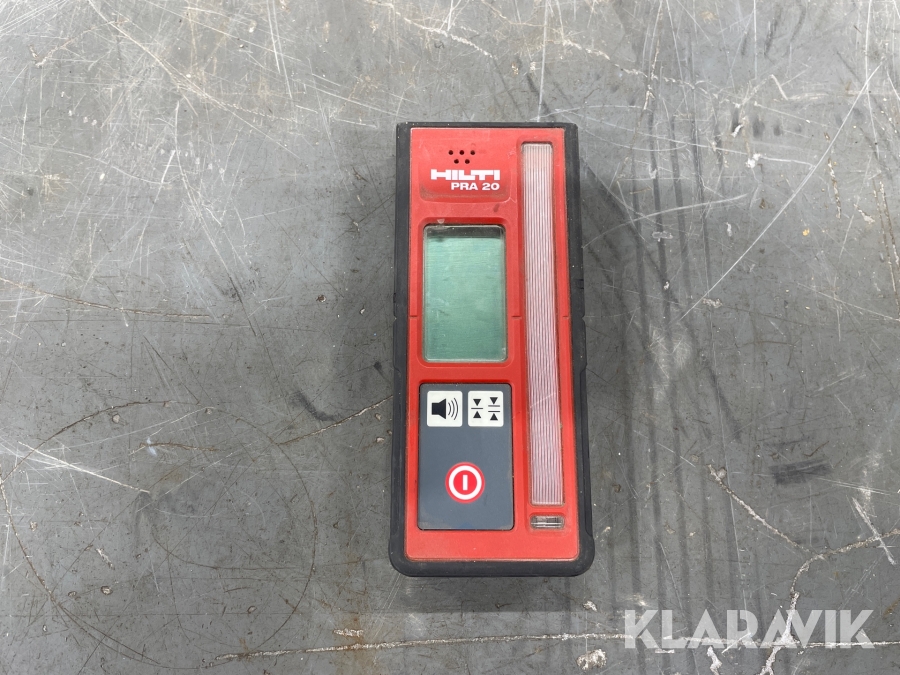 Lasermottagare Hilti PRA 20, Svalöv, Klaravik auktioner