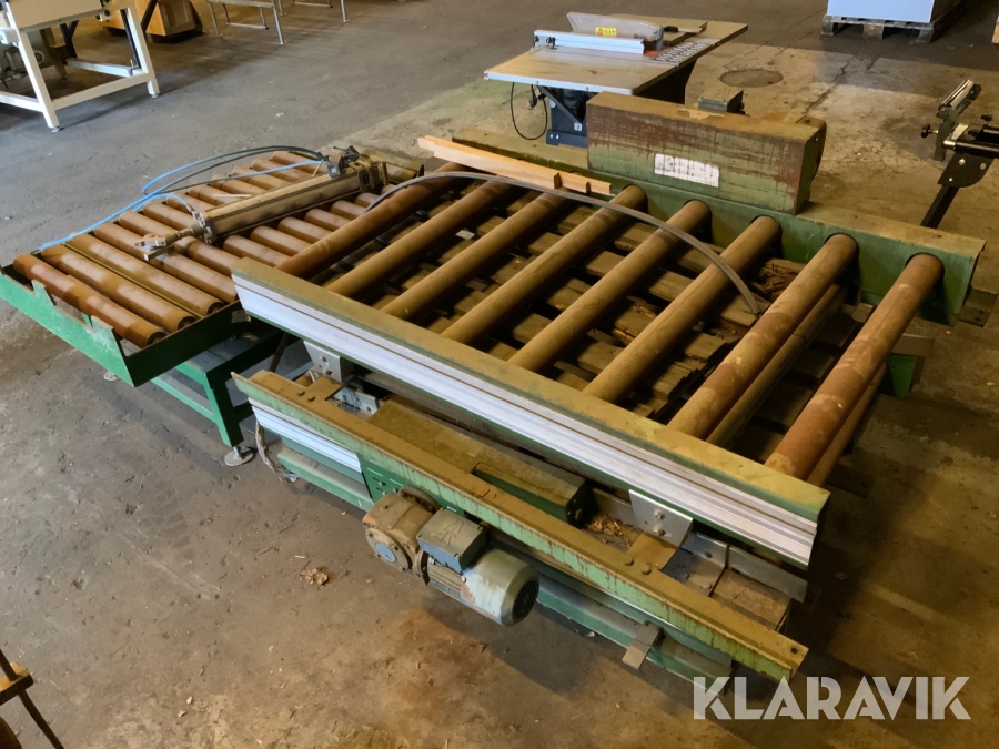 Automatiserade rullbanor med vinkelväxlare Moving, Degerfors