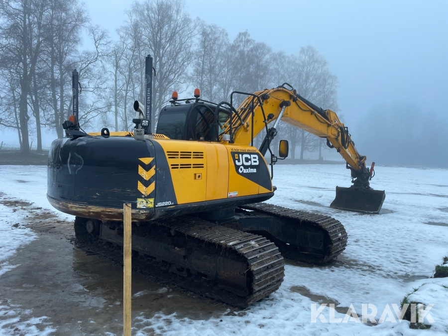 Grävmaskin JCB JS220, Karlstad, Klaravik auktioner