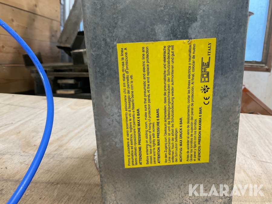 Luftstyrt utsugningsvridspjäll, Jönköping, Klaravik auktione