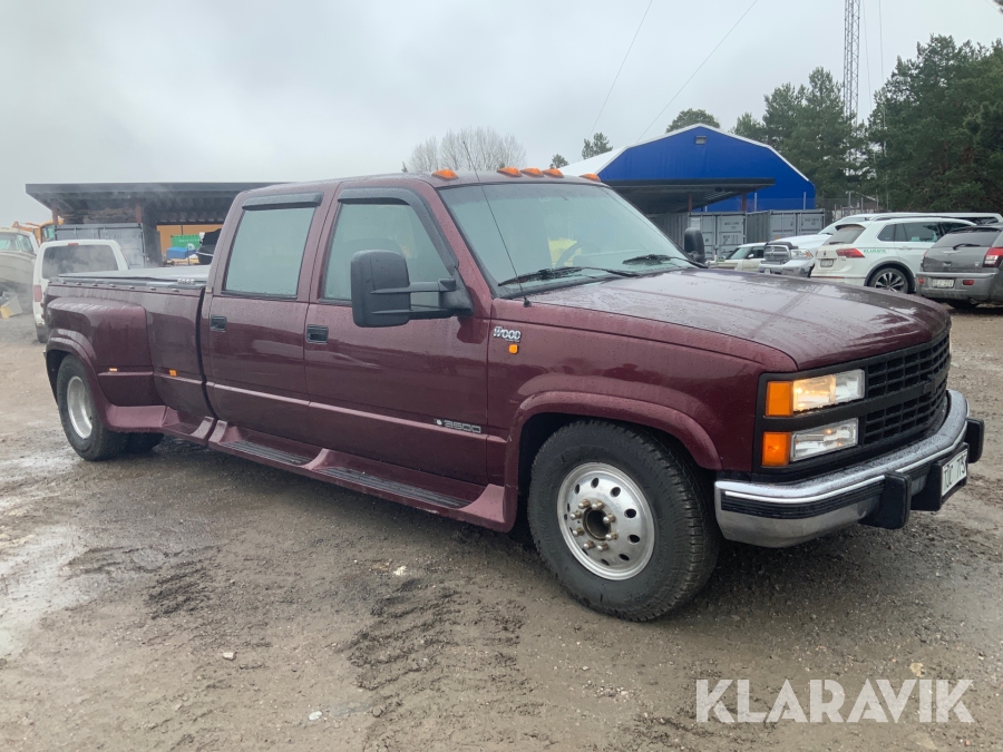 Pickup Chevrolet C3500, Strängnäs, Klaravik auktioner