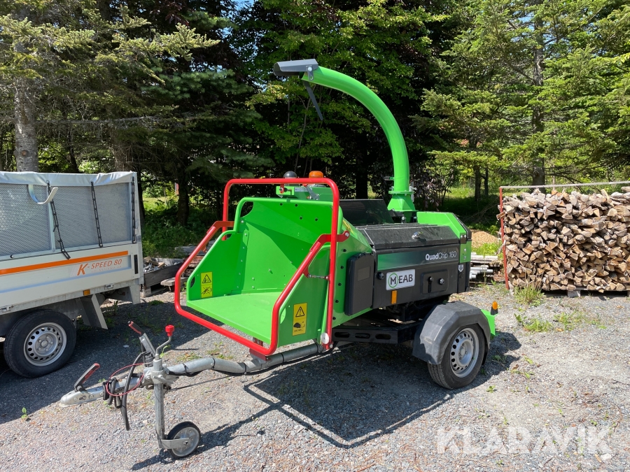 Flistugg Greenmech Quadchip 160, Hedemora, Klaravik auktione