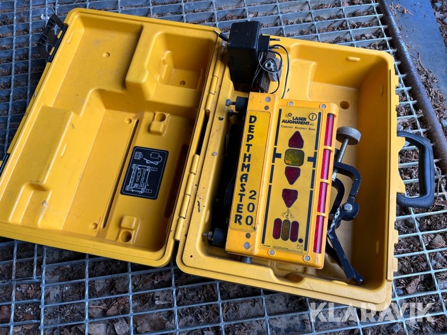 Maskinmotagare laser Depthmaster 200, Åtvidaberg, Klaravik a