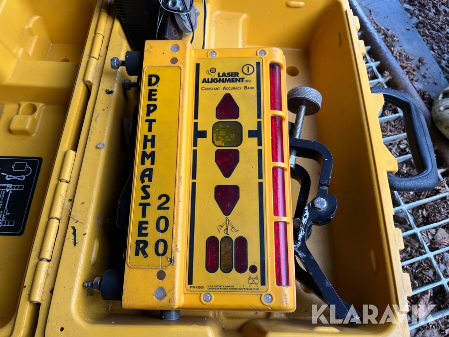 Maskinmotagare laser Depthmaster 200, Åtvidaberg, Klaravik a