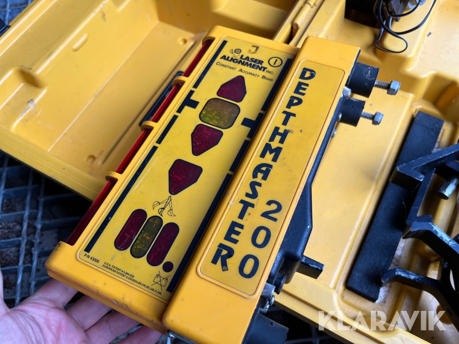 Maskinmotagare laser Depthmaster 200, Åtvidaberg, Klaravik a