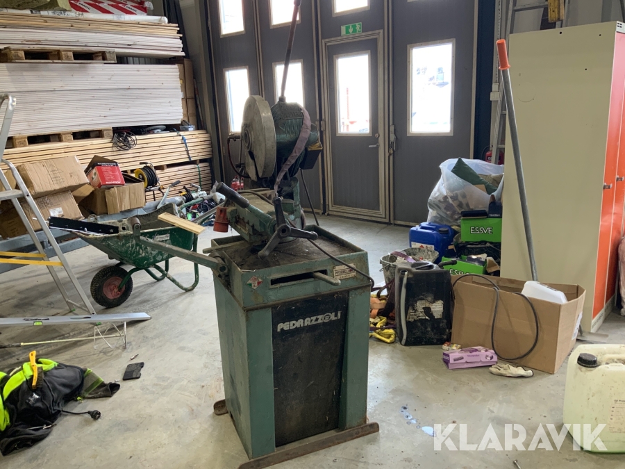 Metallsåg klinga Pedrazzoli, Strängnäs, Klaravik auktioner