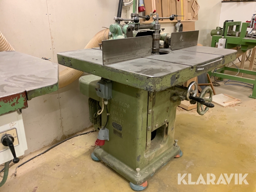 Bordsfräs Jonsereds FM-D 48947, Tibro, Klaravik auktioner