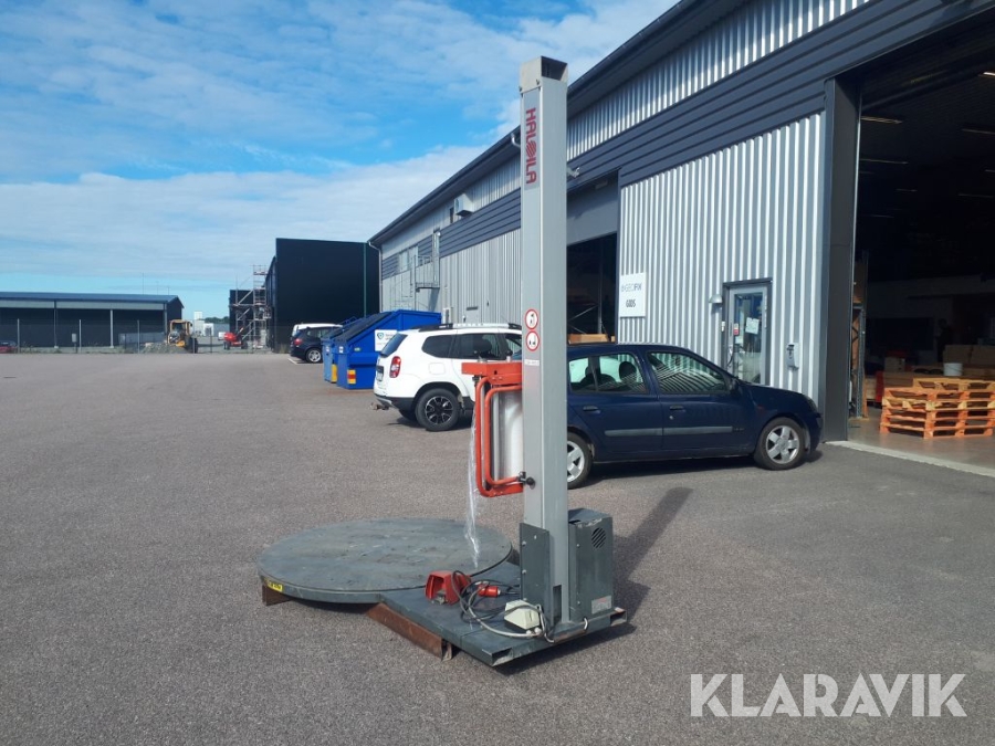 Pallinplastare / Sträckfilmsmaskin Haloila Rolle 410, Linköp