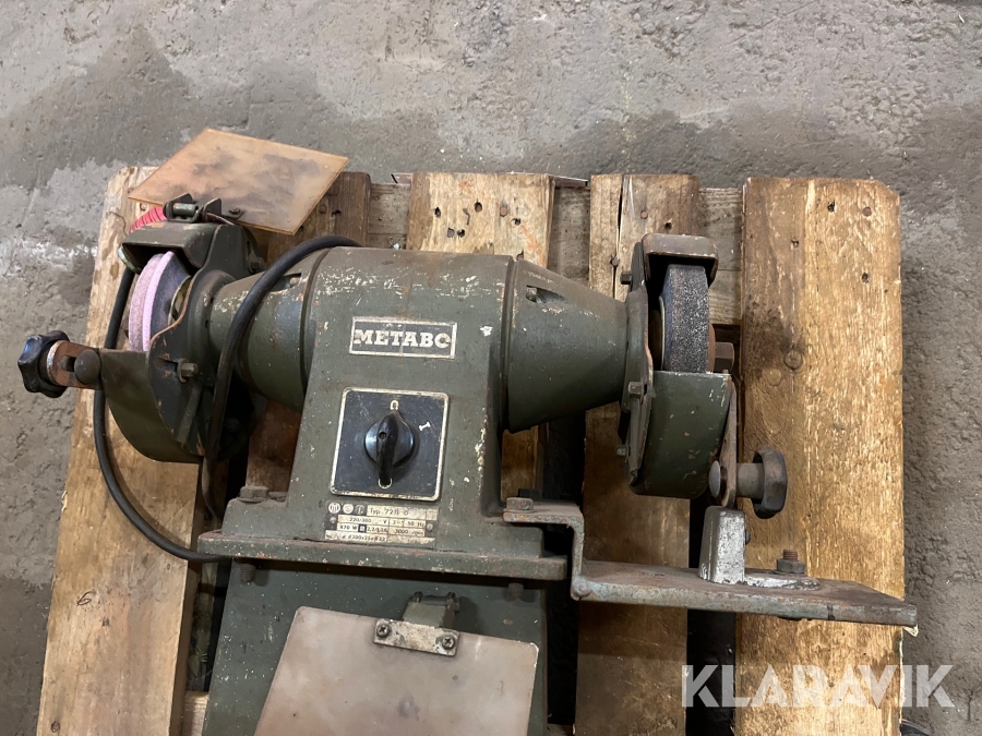 Slip 3-fas Metabo 7211D, Vadstena, Klaravik auktioner