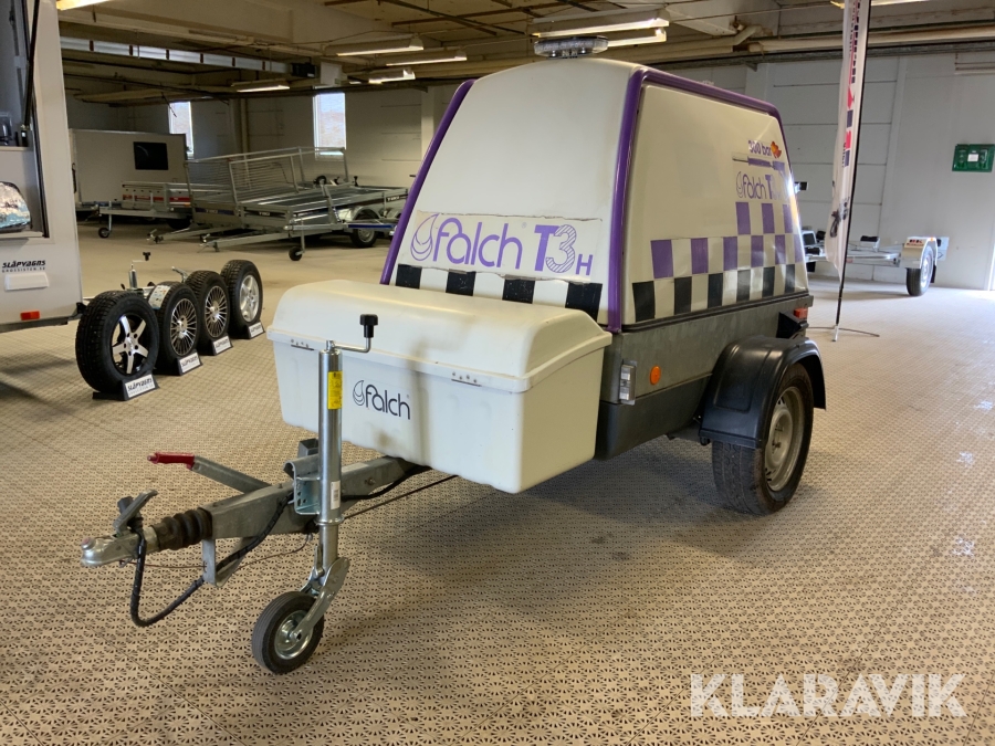 Spolsläp / Hetvattensläp Falch T3H, Tibro, Klaravik auktione