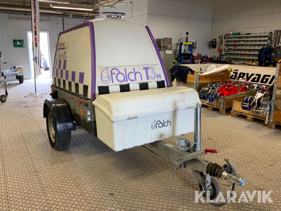 Spolsläp / Hetvattensläp Falch T3H, Tibro, Klaravik auktione