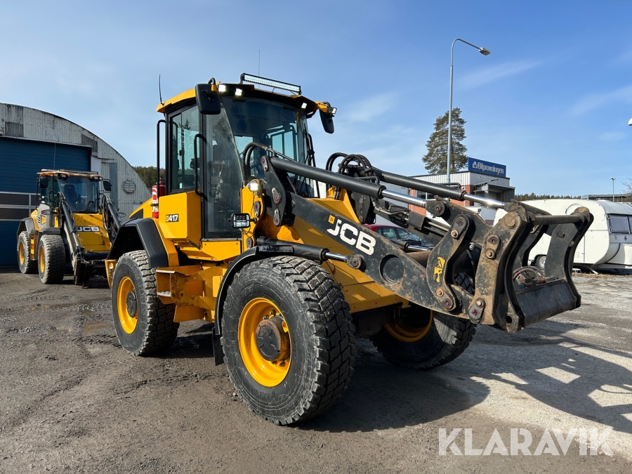Hjullastare JCB 417 HT, Kramfors, Klaravik auktioner