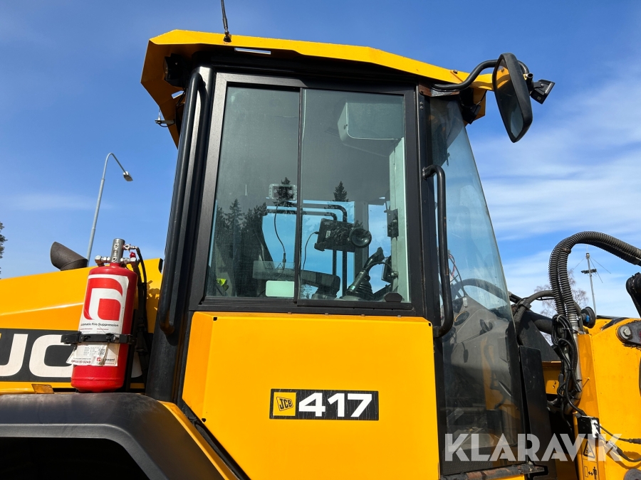 Hjullastare JCB 417 HT, Kramfors, Klaravik auktioner