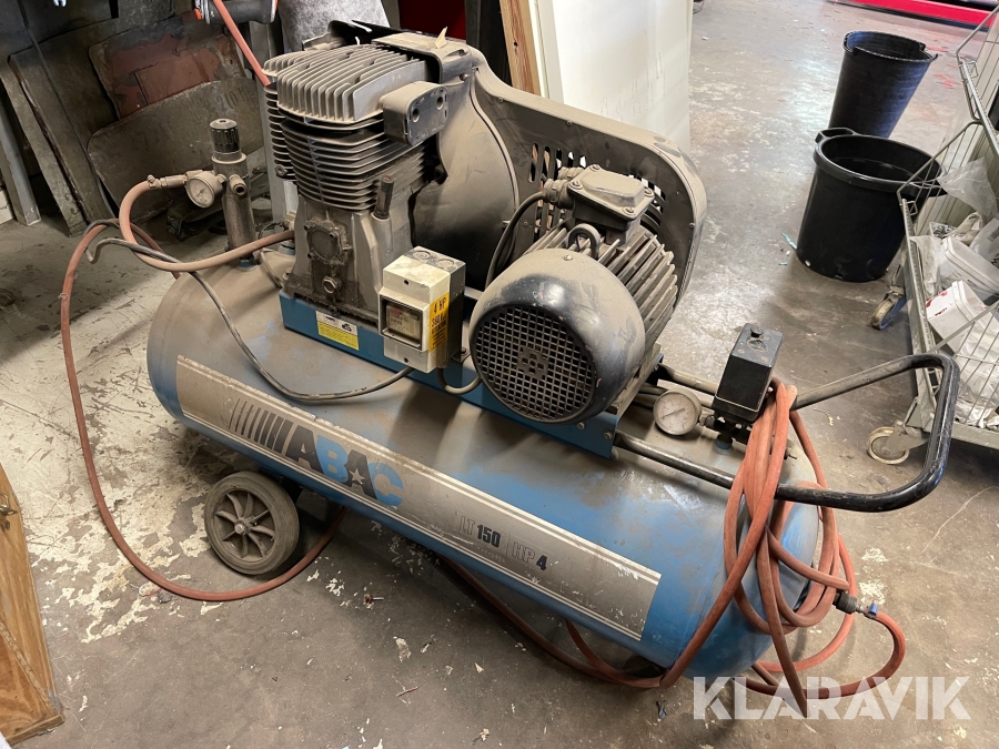 Kompressor Abac LT150 HP4, Göteborg, Klaravik auktioner