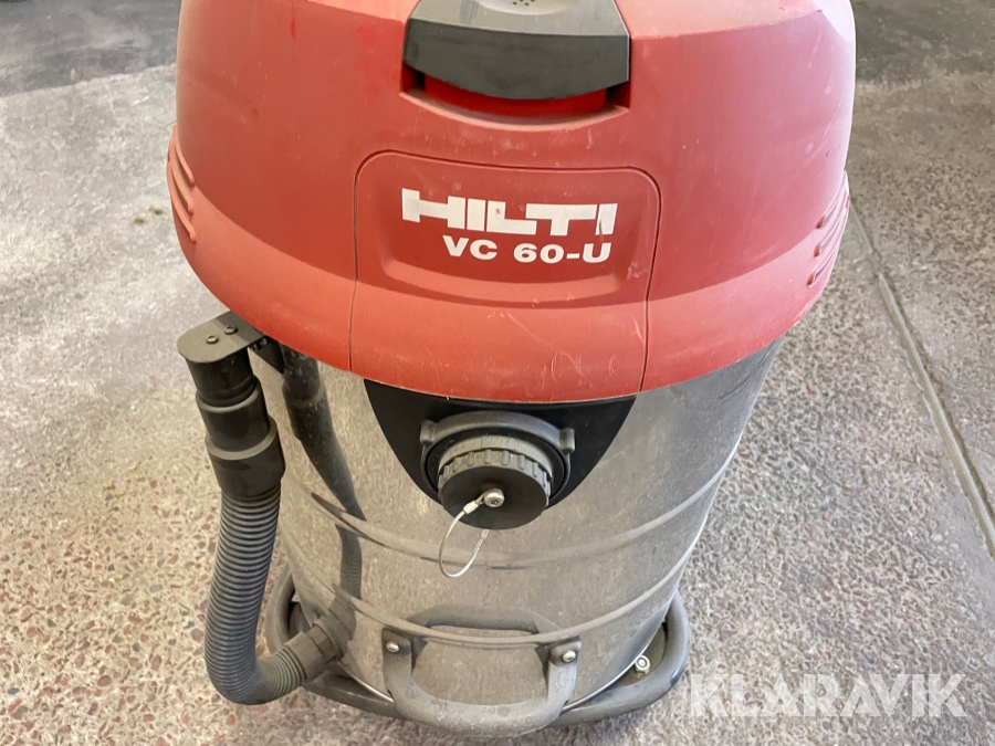 Våtsug Hilti VC60-U, Borlänge, Klaravik auktioner