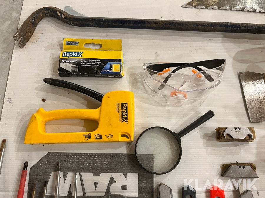 Blandade verktyg, Eslöv, Klaravik auktioner