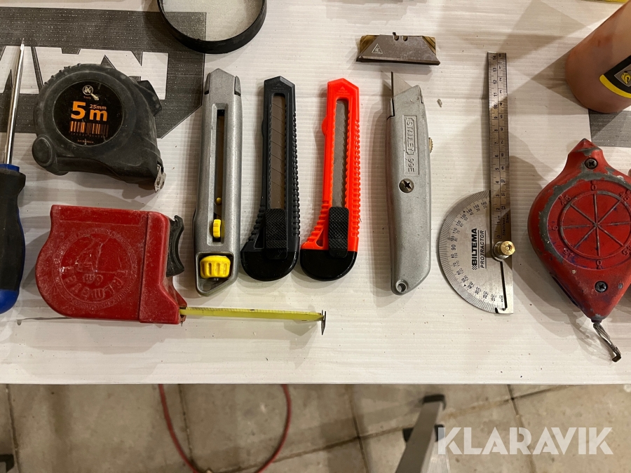 Blandade verktyg, Eslöv, Klaravik auktioner