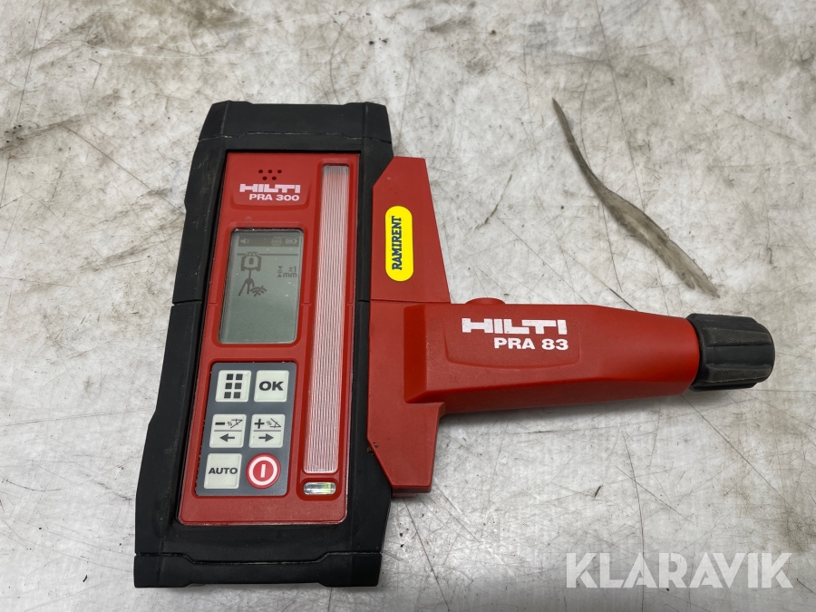 Tvåfallslaser & lasermottagare Hilti PR300-HV2S, PRA300, Sva
