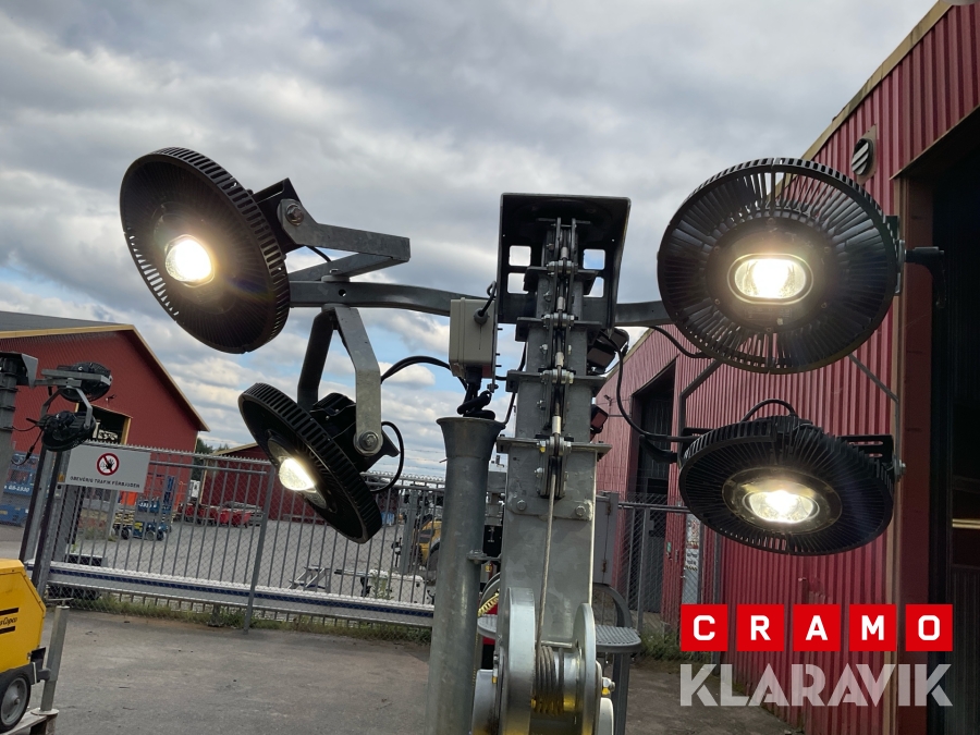 Lighttower Atlas Copco HiLight E3+ 4x160W, Jönköping, Klarav