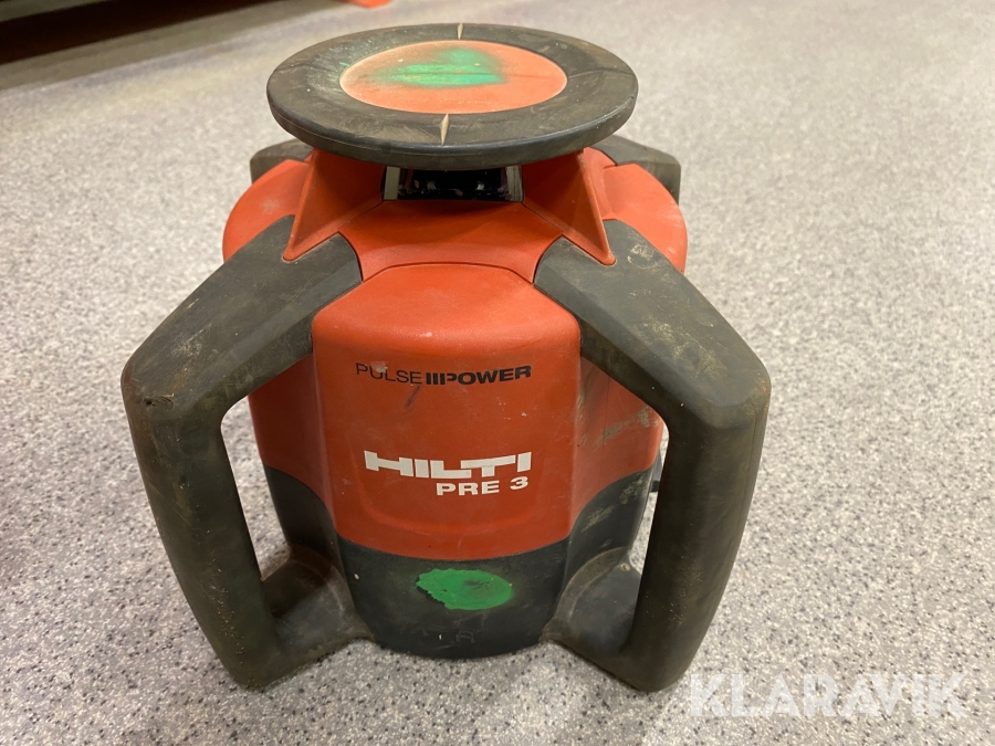 Planlaser Hilti PRE 3, Halmstad, Klaravik auktioner