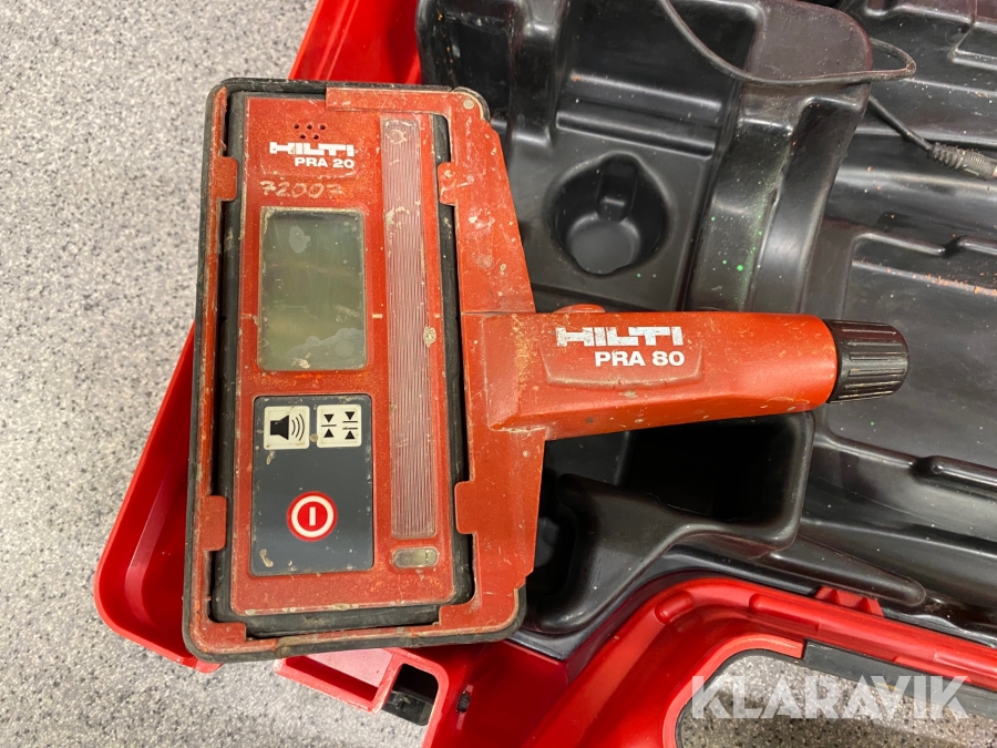 Planlaser Hilti PRE 3, Halmstad, Klaravik auktioner