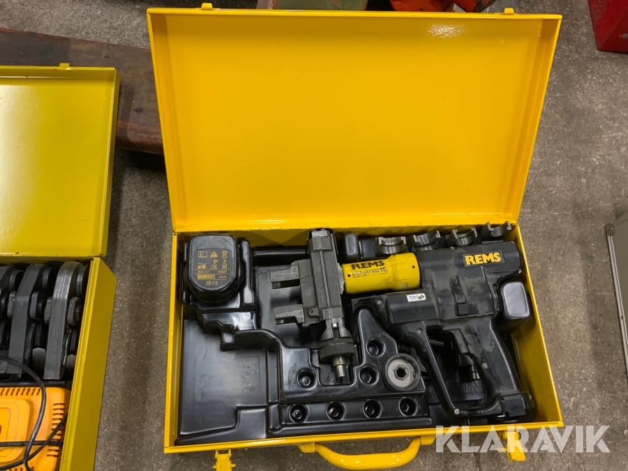 Klaravik Auktioner | Rörpress REMS för pex rör