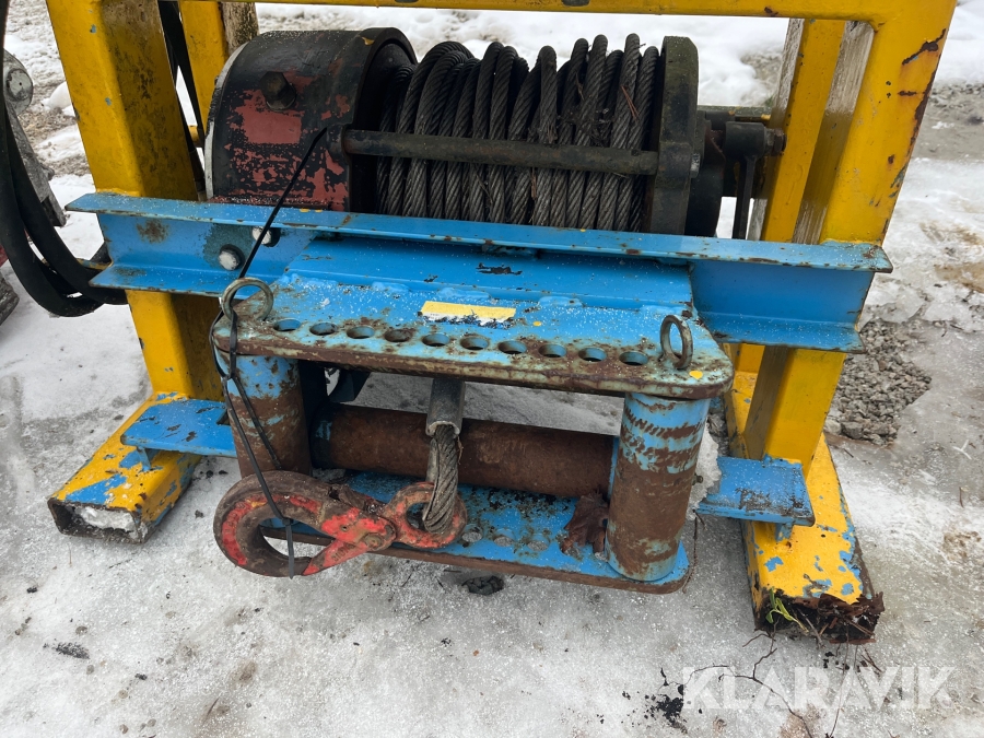 Hydraulisk Vinsch Mora Vinches MW60H 002, Gotland, Klaravik
