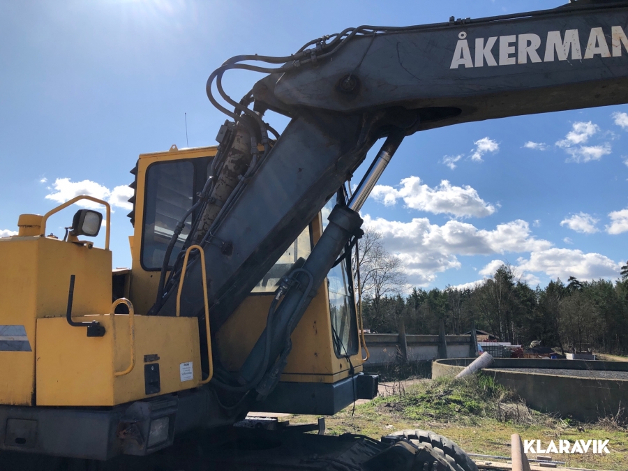 Grävmaskin Åkerman EW150 Hjulgrävare