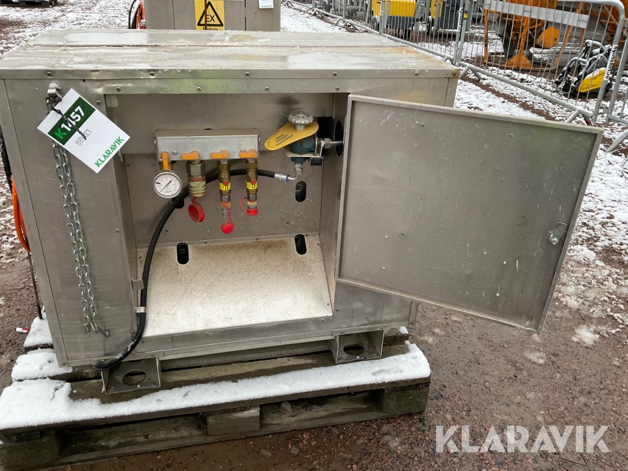 Förångarestation Zimmer TOLCON LPG vaporizer, Jönköping, Kla